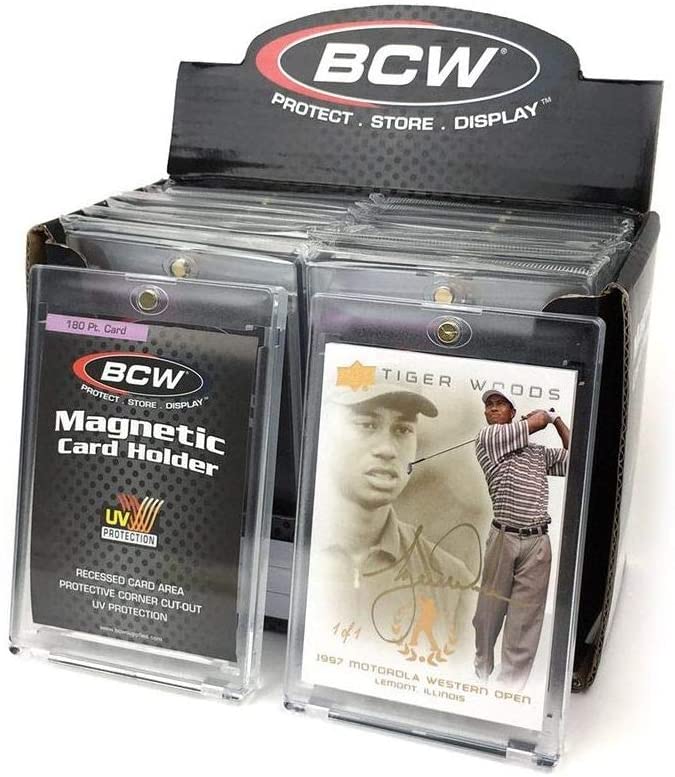 BCW 180 Pt Magnetic Card Holders, 12 Pack – Blue Forest Market